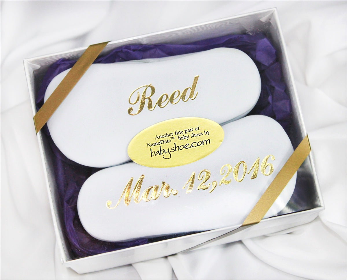 Leather Christening / Baptism / Dedication Shoes - Babyshoe.com