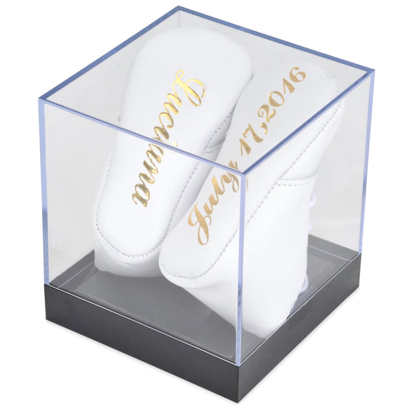Baby keepsakes box for your personalized baby shoes - Babyshoe.com